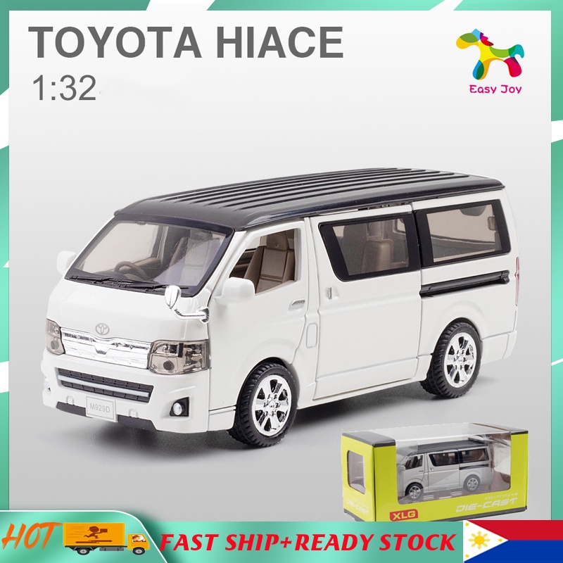 Toyota Hiace 1:32 Alloy Diecast Car Model With Pull Back Action With ...