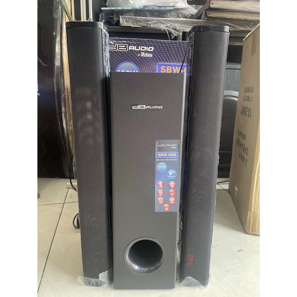 SUBWOOFER W/ SOUND BAR BY DB AUDIO SBW-600 | Shopee Philippines