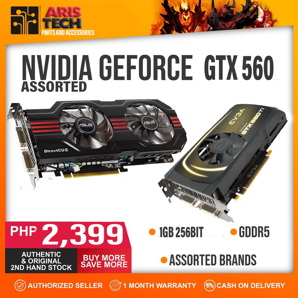GTX560 or GTX 460 VIDEOCARD VGA COMPUTER PARTS | Shopee Philippines