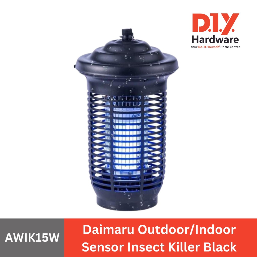 Daimaru Outdoor/Indoor Sensor Insect Killer Black AWIK15W | Shopee ...