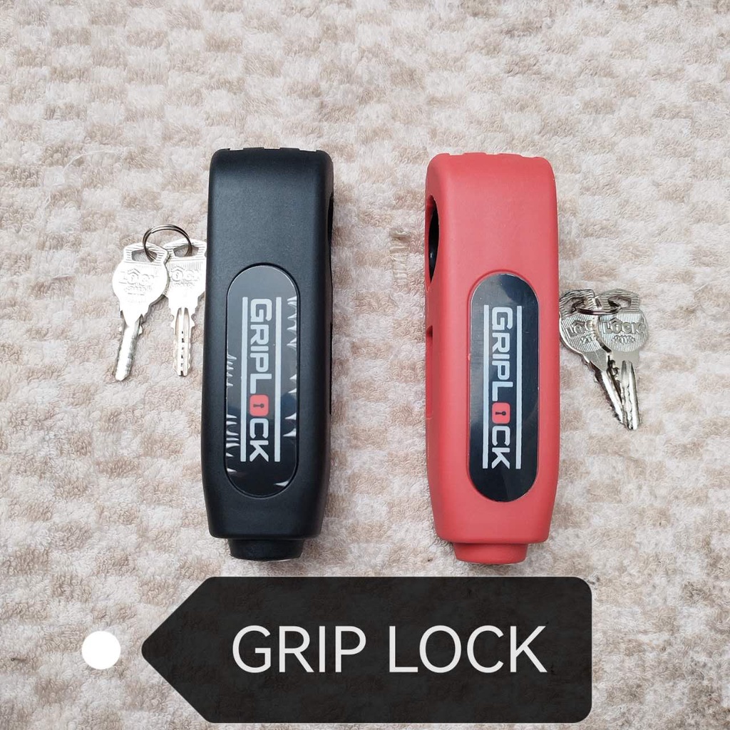 MOTORCYCLE GRIP LOCK UNIVERSAL | Shopee Philippines