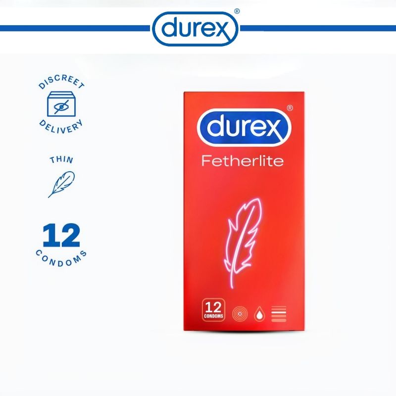 Durex Fetherlite, Thinner Condoms 12s | Shopee Philippines