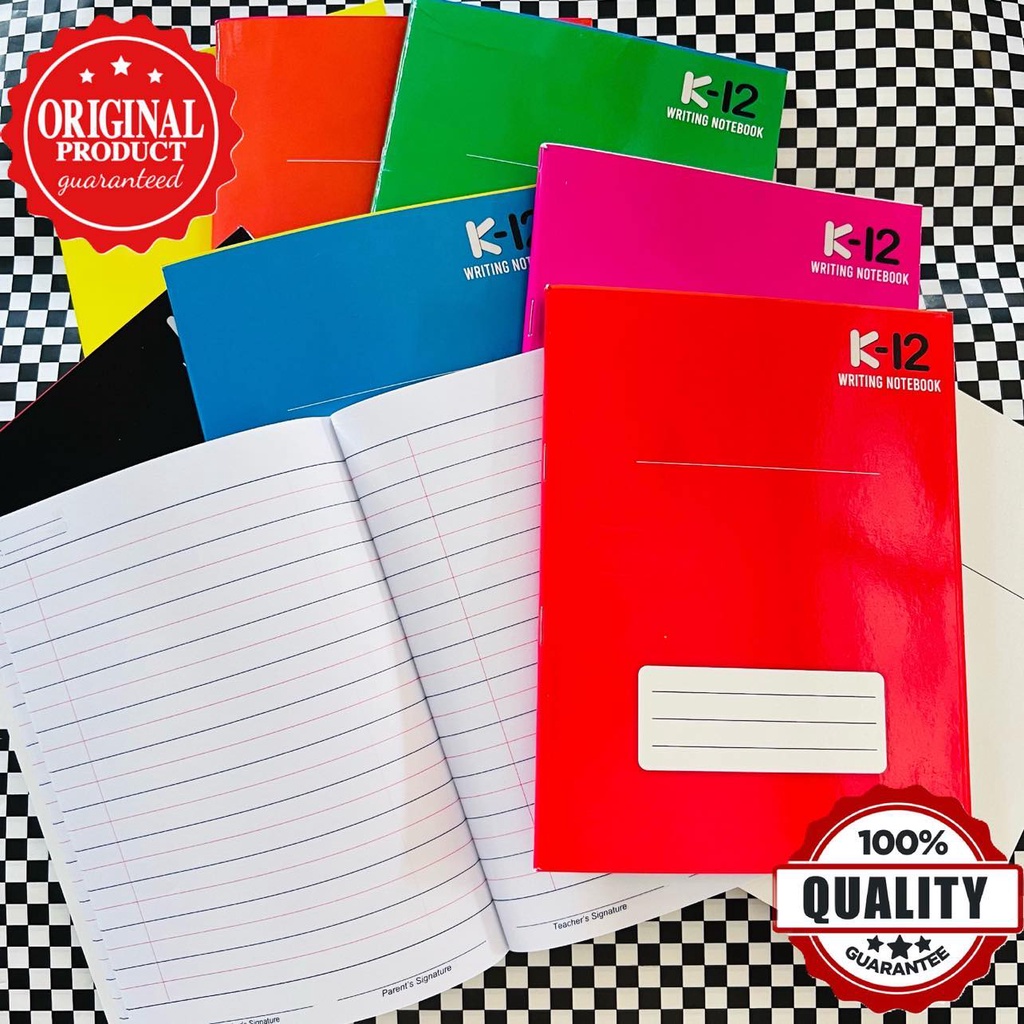 Veco K12 Writingcomposition Notebook Bigger Size 6 12 X 8 38 Sold Per Piece Shopee 