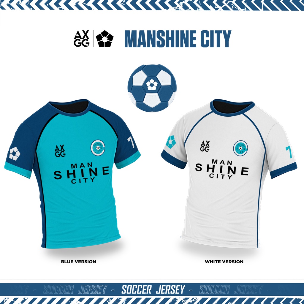 AXGG " Blue Lock - Manshine City - Nagi " Unisex Anime Jersey Shorts ...