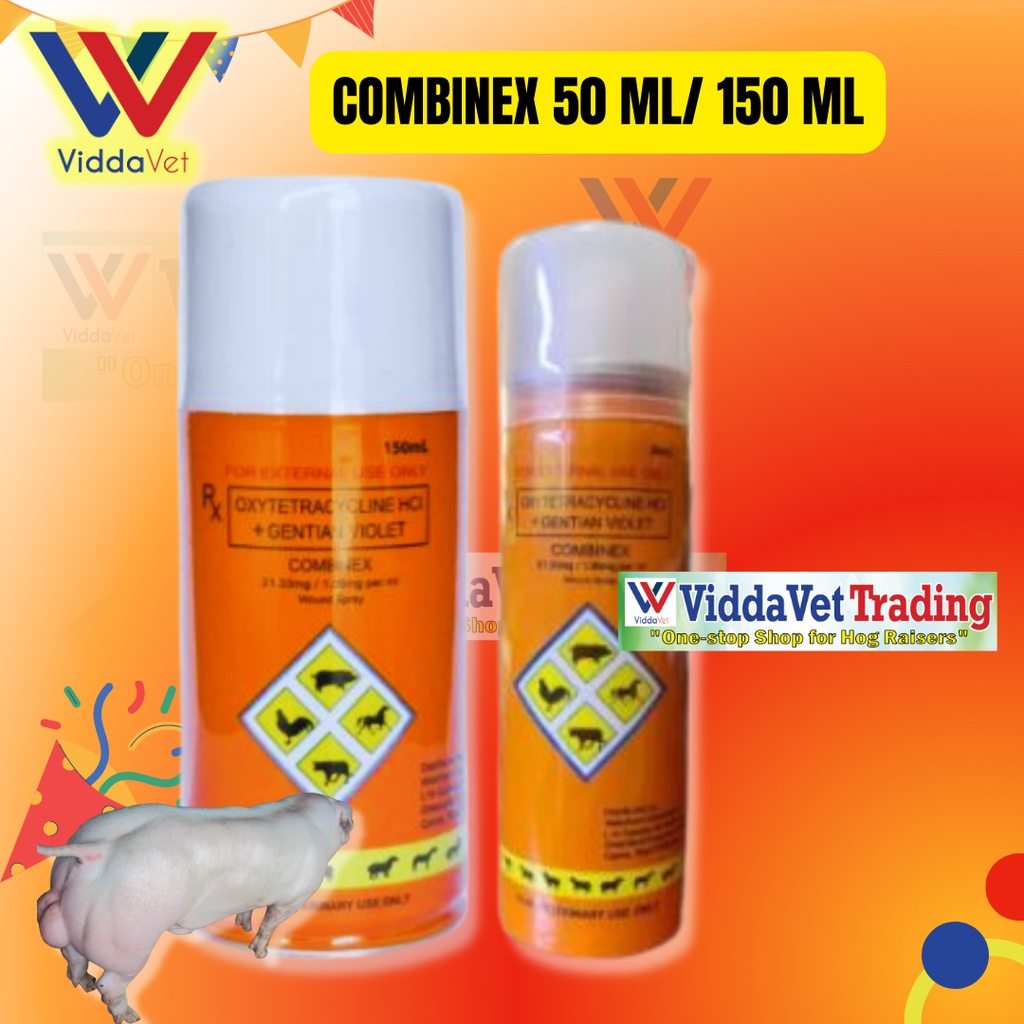 Combinex Wound Spray 50 ml/150 ml for pets Combinex wound spray for ...
