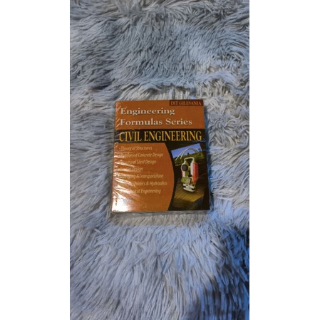 Engineering Formulas Series Civil Engineering by Dit Gilesania | Shopee Philippines