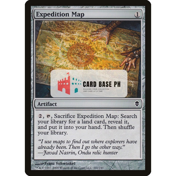 Expedition Map(Moderately Played) - Magic the Gathering Trading Card ...