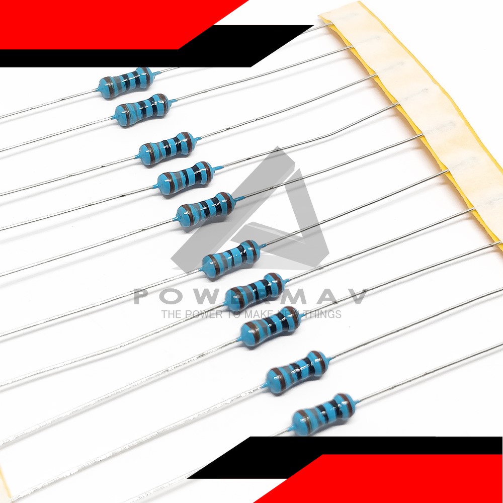 10pcs 180 ohms 5 band 1/4w Metal film resistor 1% ohm for pcb breadboard arduino uno mega nano ...