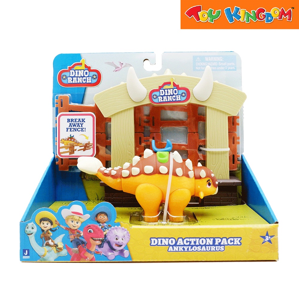 Dino Ranch Ankylosaurus Dino Action Pack | Shopee Philippines
