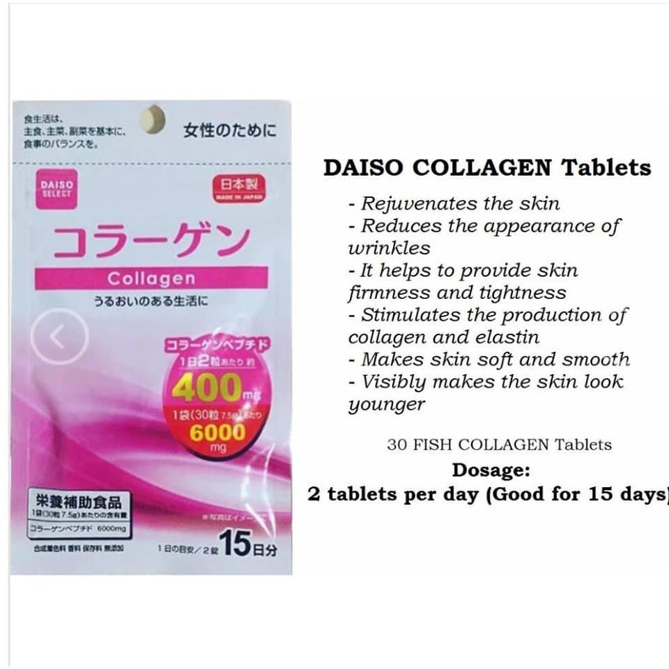 Daiso Collagen (Japan) | Shopee Philippines
