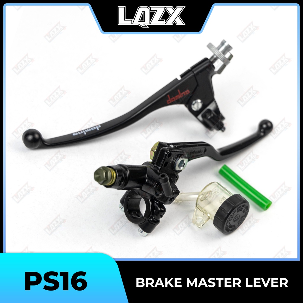 PS16 BRAKE MASTER LEVER SET UNIVERSAL WITH FREE RANDOM BRAKE FLUID FOR ...
