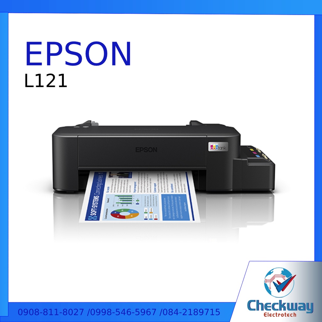 EPSON-L121|PRINT |FAST PRINT |FREE INITIAL INK | Shopee Philippines