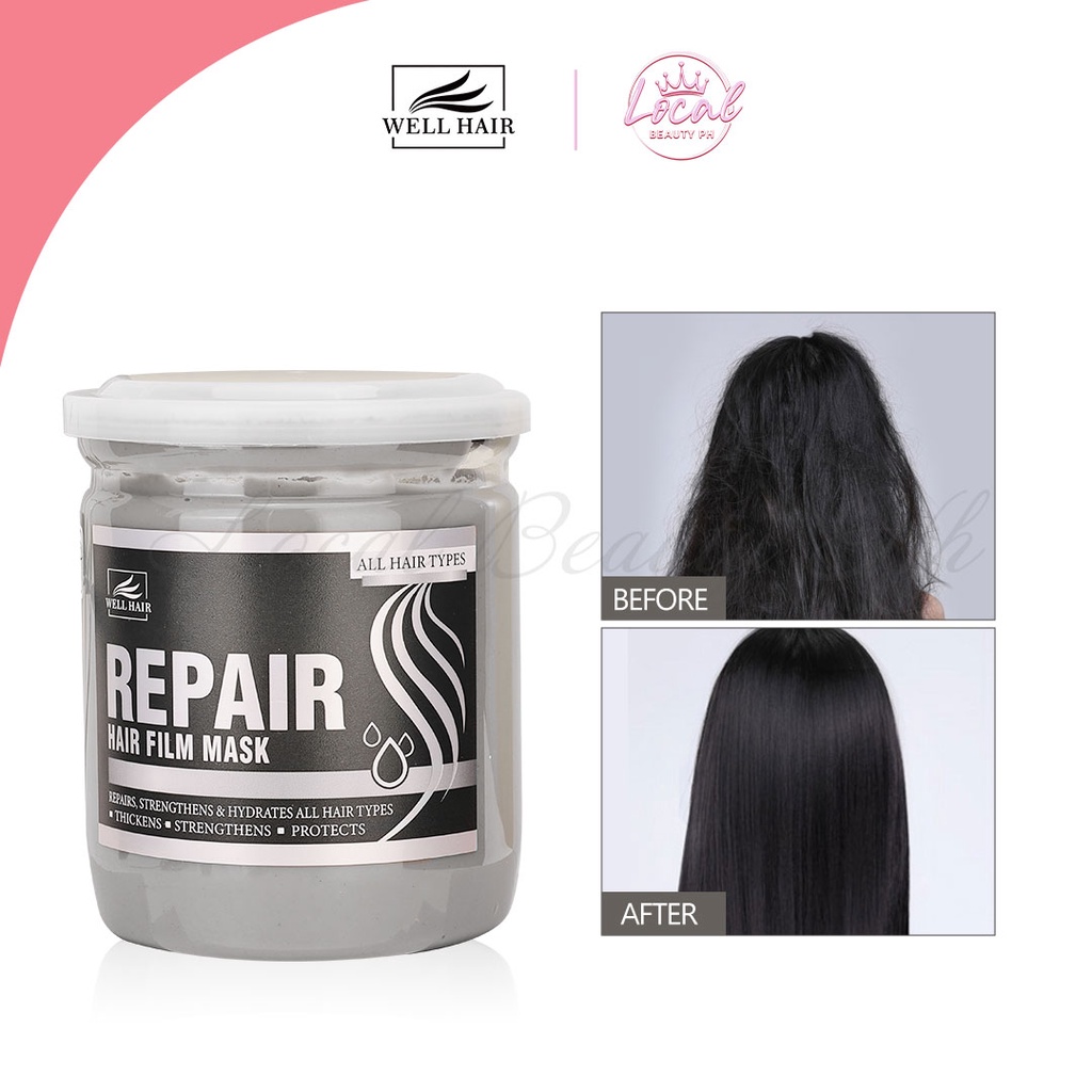 Well Hair Hair Film Mask Moisturizing Repair Damage Dry Frizzy Smooth ...