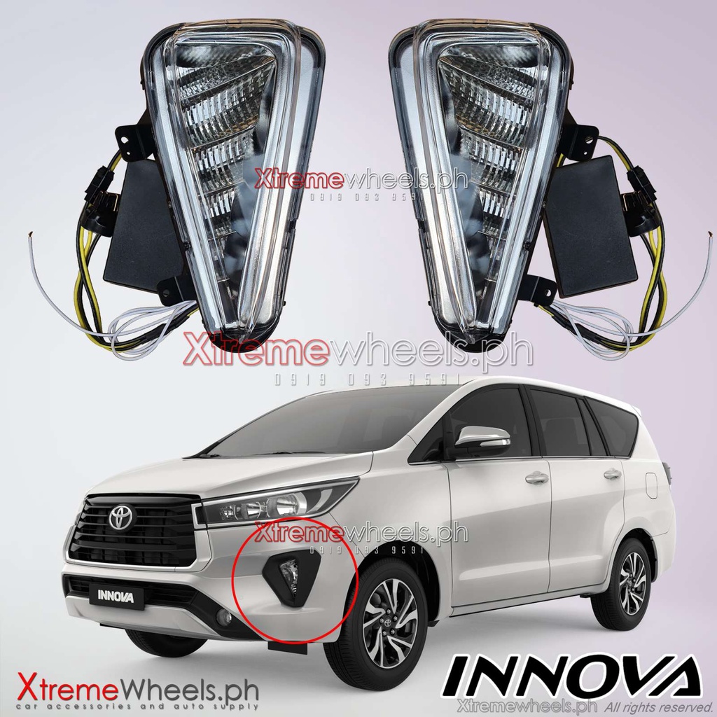 Toyota Innova 2021-2025 Day Time Running Lamp ( DRL) ( Fog Light ...