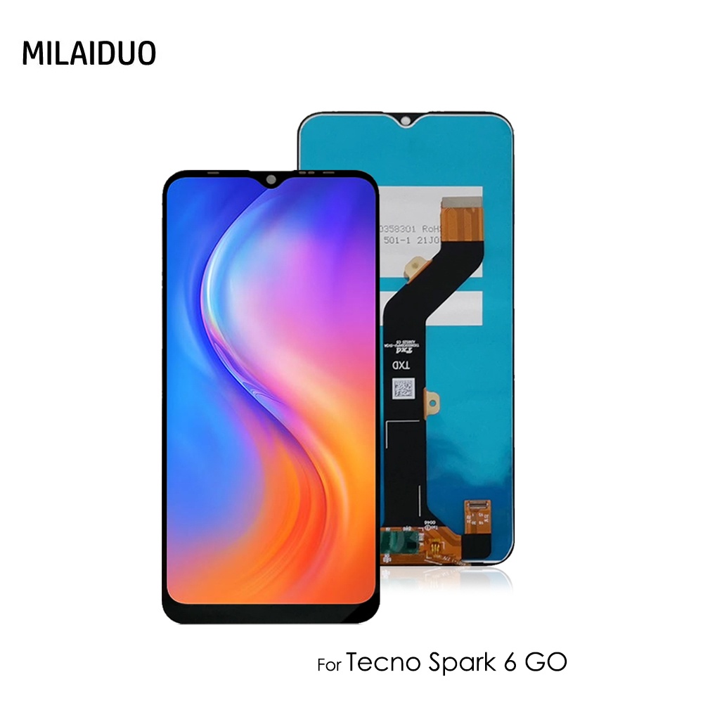 For Infinix Tecno Spark 6 Go KE5 KE5K / Spark GO 2020 KE5 LCD Display ...