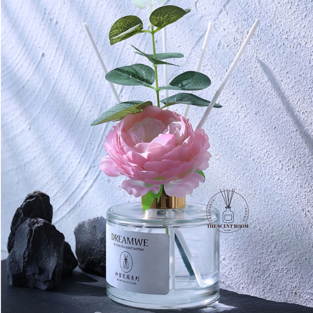 TSR Secret Garden Rose Flower Aromatherapy Fragrance Diffuser Scented Home Decor | Shopee ...