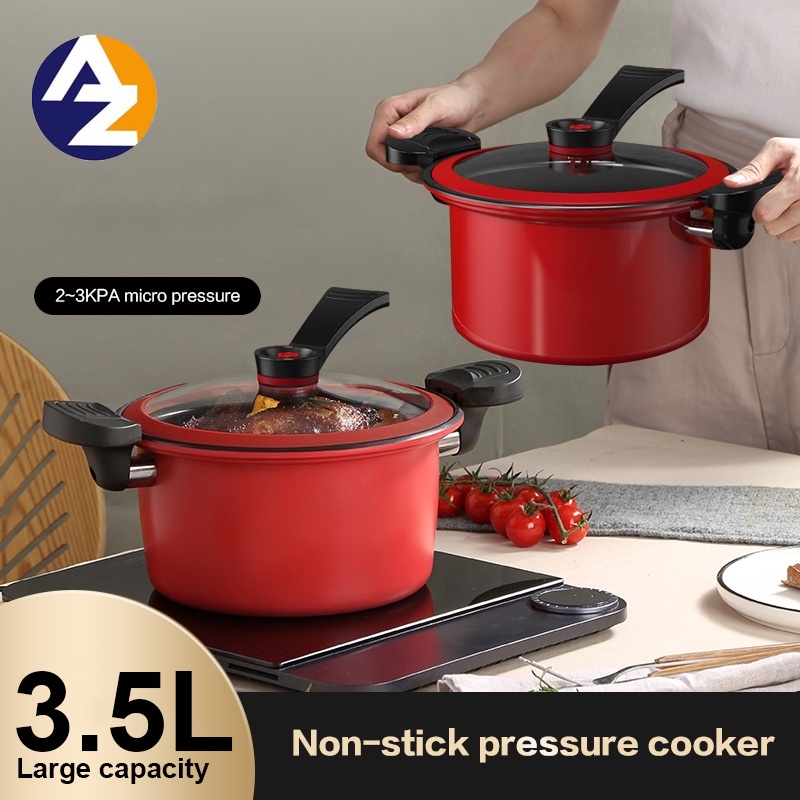 AZ Micro Pressure Cooker 3.5L japan Micro Cooker Non-Stick Pot ...
