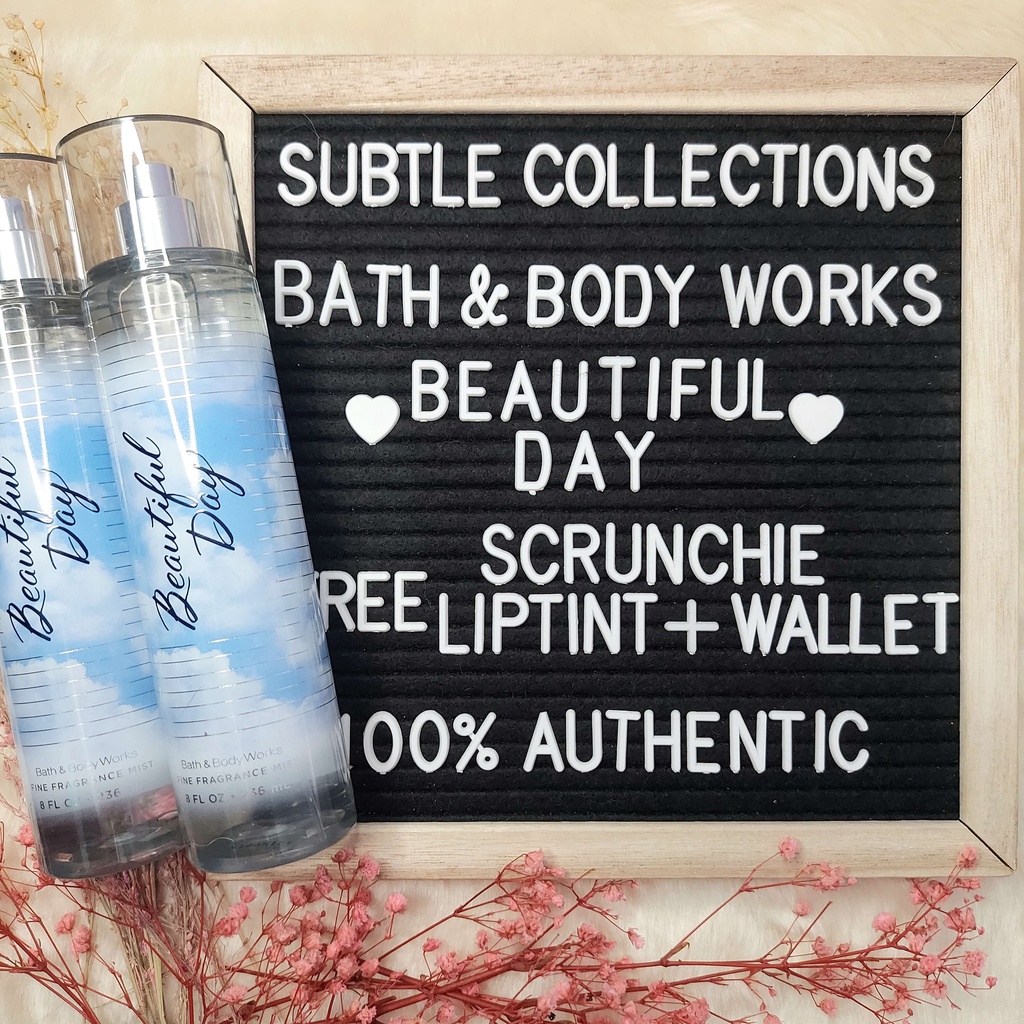 𝘽𝙀𝘼𝙐𝙏𝙄𝙁𝙐𝙇 𝘿𝘼𝙔 - 𝘽𝙖𝙩𝙝 𝙖𝙣𝙙 𝘽𝙤𝙙𝙮 𝙒𝙤𝙧𝙠𝙨 𝘽𝘽𝙒 𝙁𝙪𝙡𝙡 𝙈𝙞𝙨𝙩 236 𝙢𝙡 𝙬𝙞𝙩𝙝 𝙁𝙍𝙀𝙀 ...