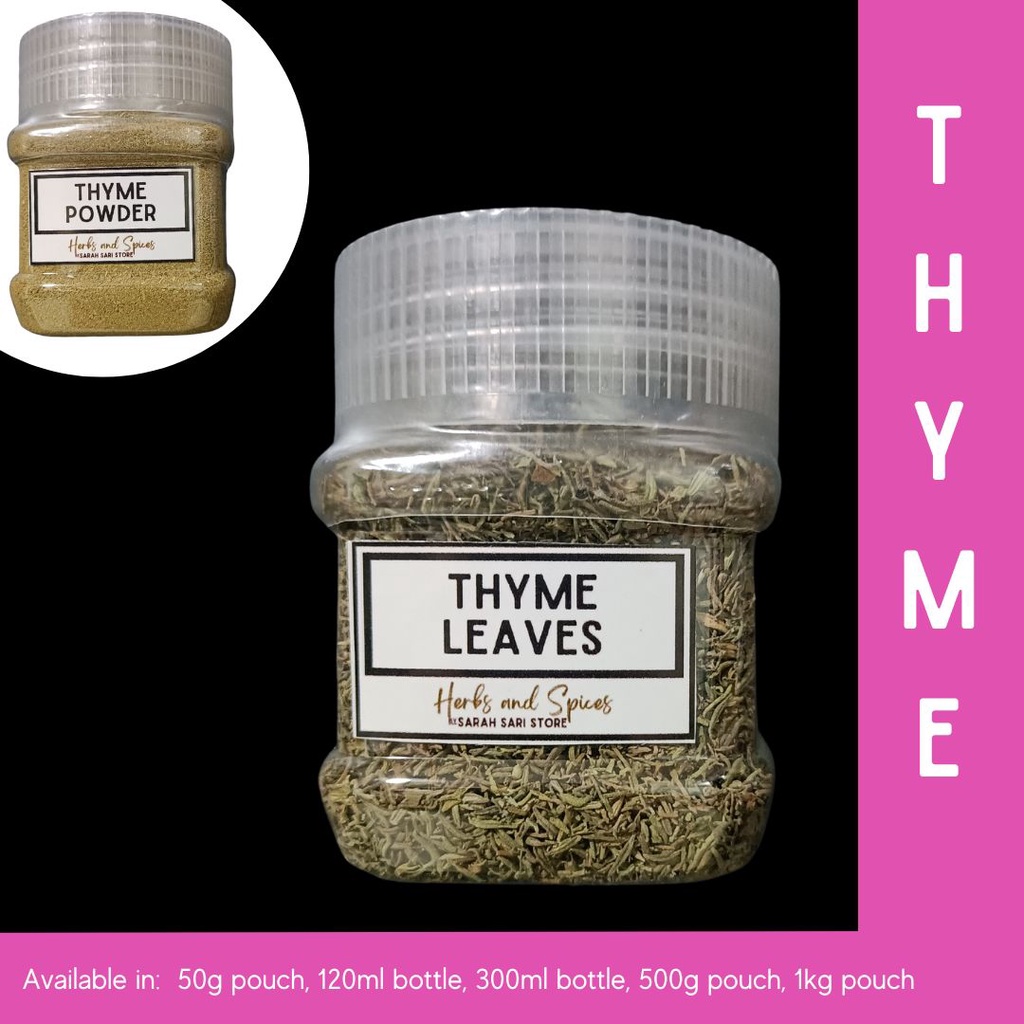 DRIED THYME LEAVES / THYME POWDER / Herbs and Spices / Spices in Jar ...