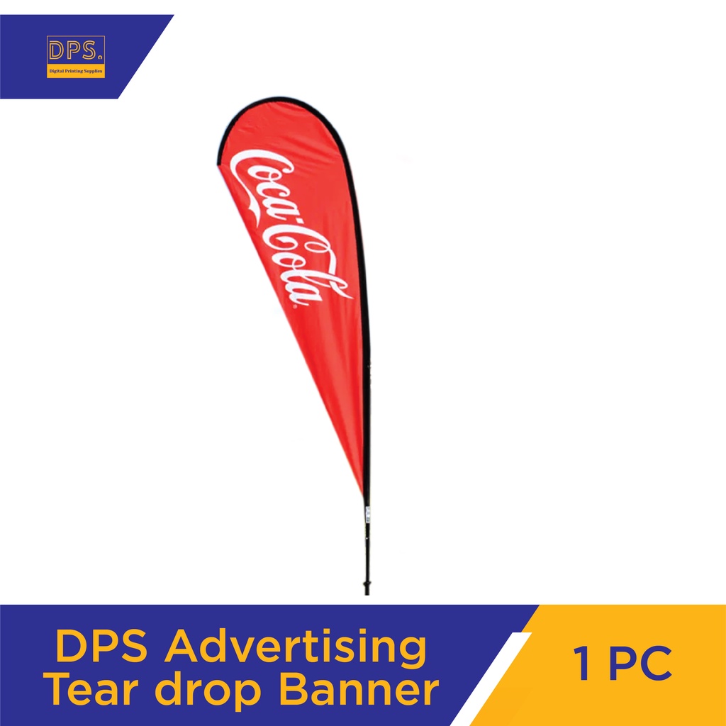 DPS Advertising Teardrop Banner Stand l Display stand l 3.5 Meters or ...