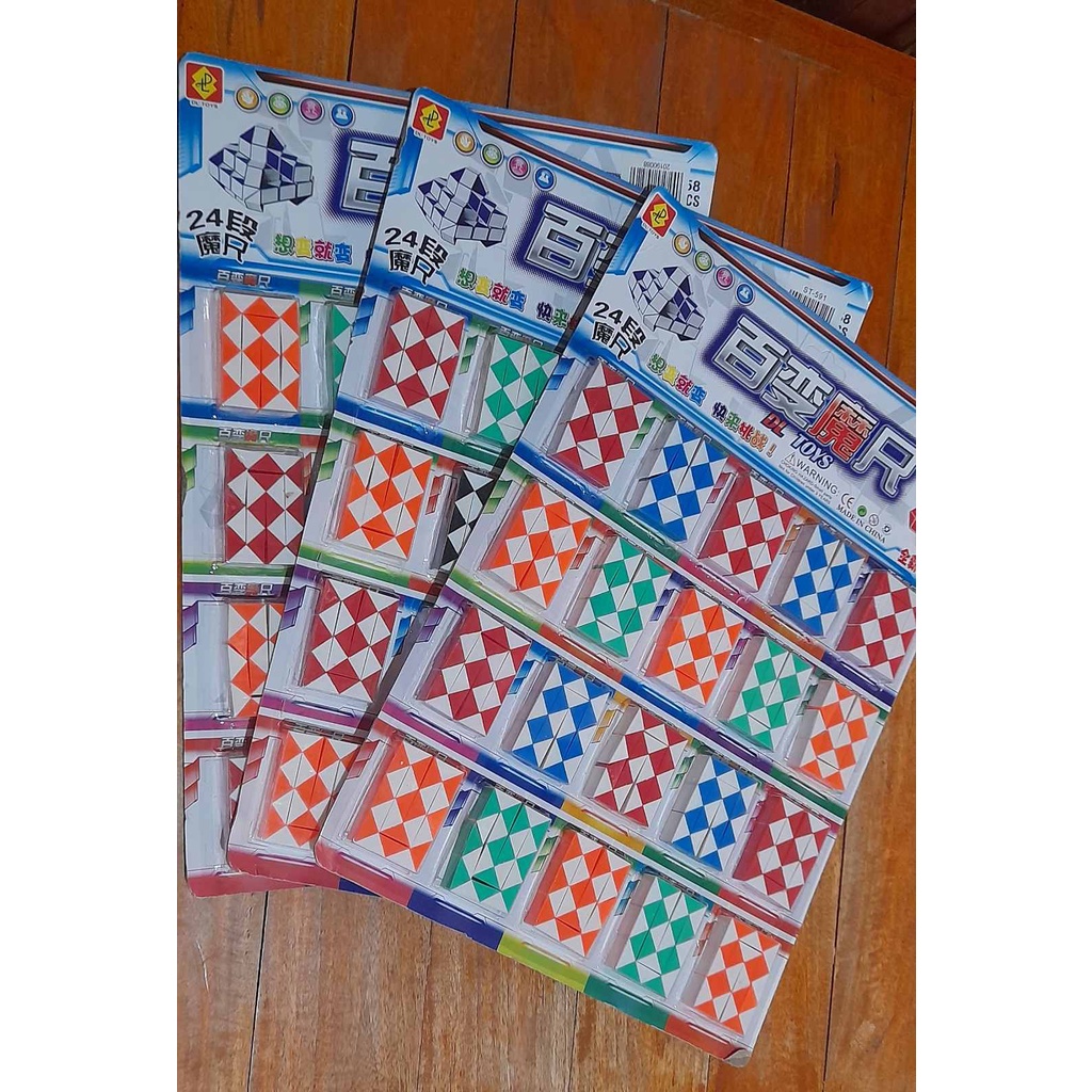 SNAKE RUBIK/ SNAKE PUZZLE MAGIC CUBE 20 PIECES PER PACK | Shopee ...