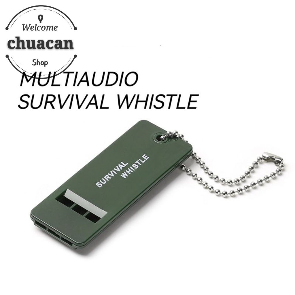 Three-band outdoor survival whistle lifesaving/high-pitched high ...