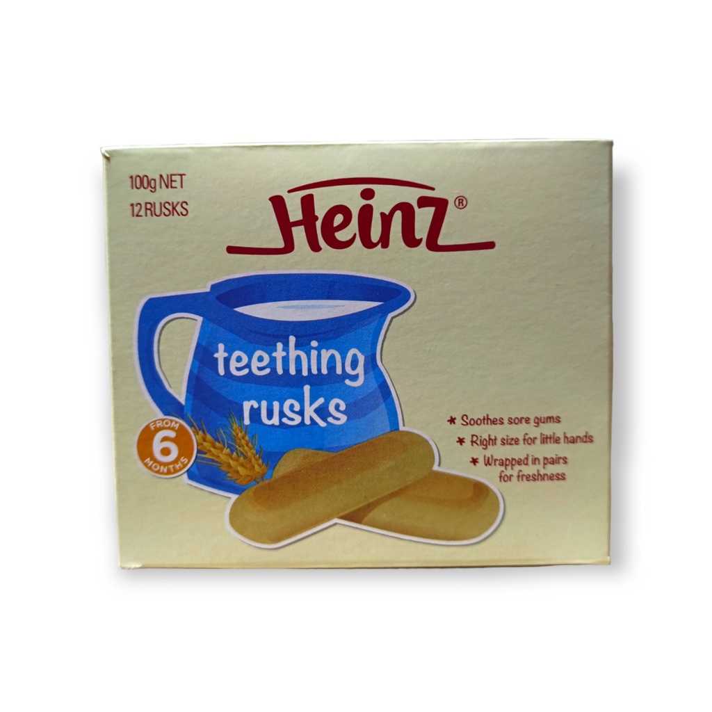 (Australia) Heinz Teething Rusks. 12 Rusks. | Shopee Philippines