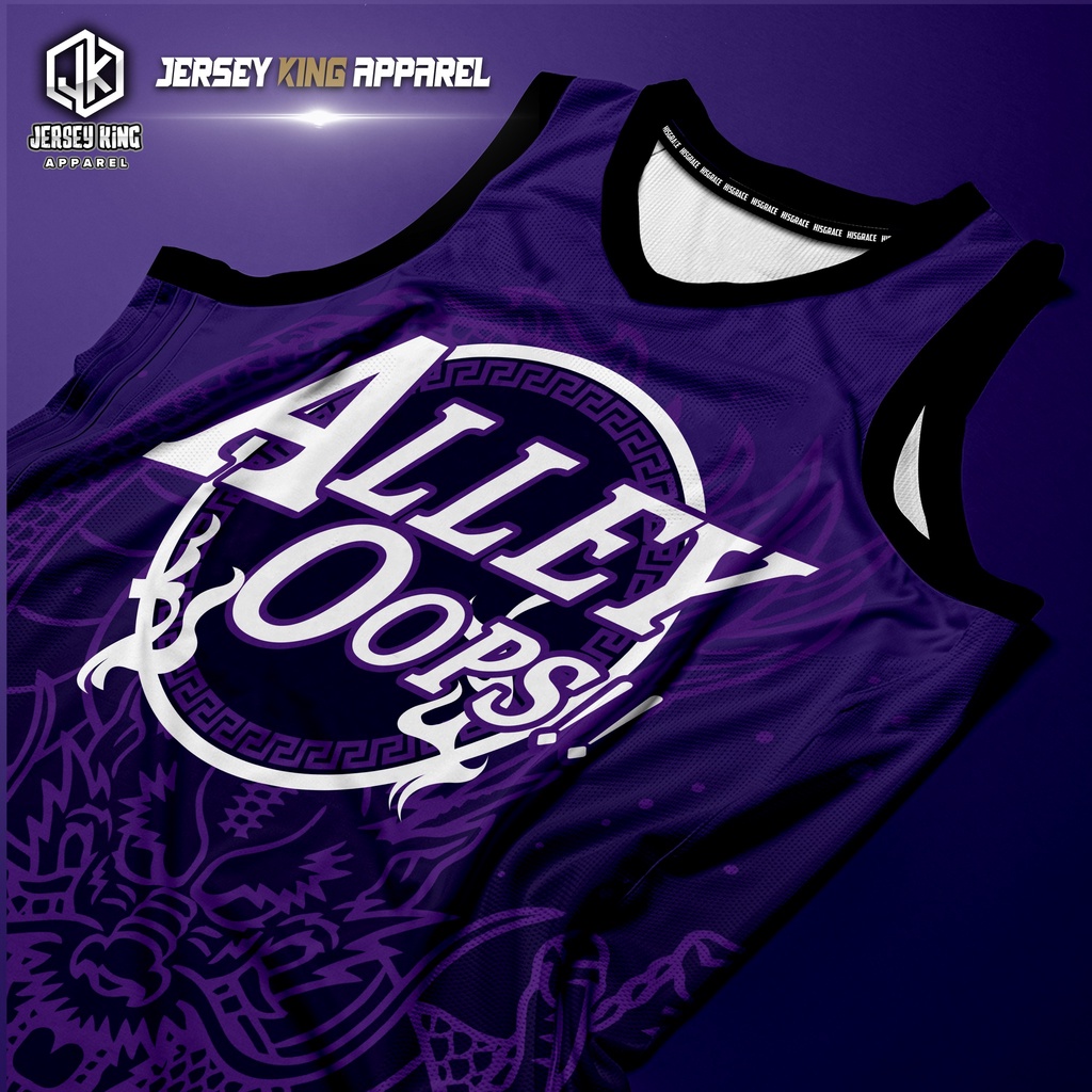 ALLEY OOPS FULL SUBLIMATION BASKETBALL JERSEY FREE CUSTOMIZE OF NAME ...