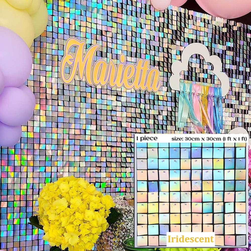 Shimmer Backdrops Party Panels Birthday Decoration Set Arch Wall Ideas ...