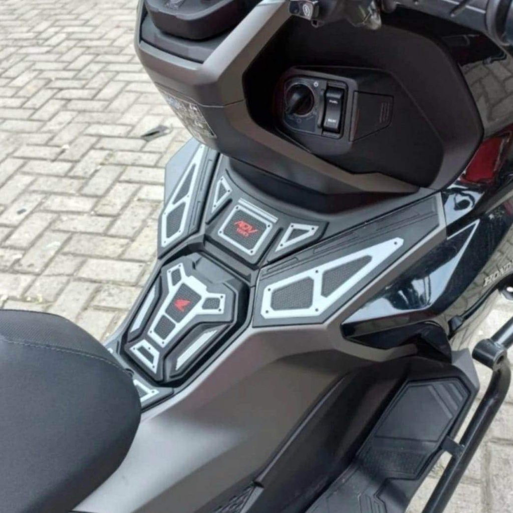 Honda ADV 160 Tank Pad Sticker Decals Carbon / Rubber Deck Pad ...