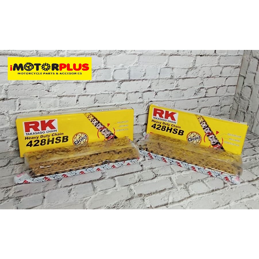 RK Chain Roller 428HSB Gold 130L/140L | Shopee Philippines