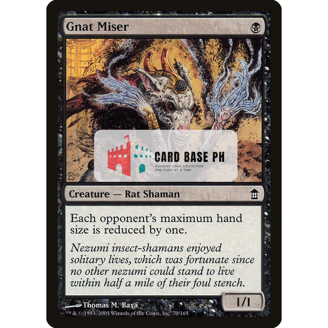 Gnat Miser - Magic the Gathering Trading Card | Shopee Philippines