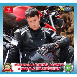 Motowolf Breathable Riding Jacket / Riding Gear / Riding Armor ...
