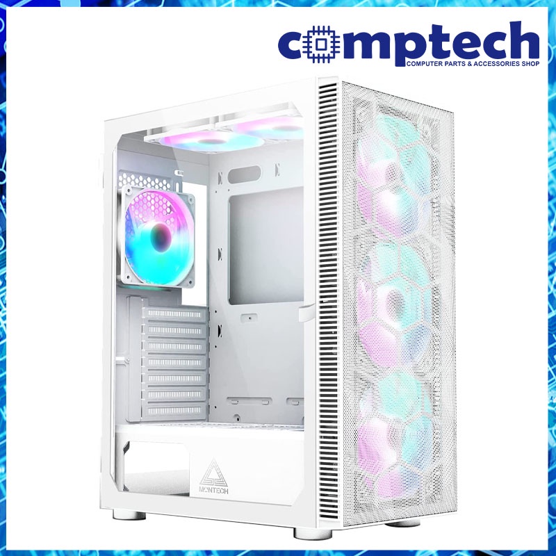 Montech X3 Mesh (6pcs Fixed RGB Fans included) | Shopee Philippines