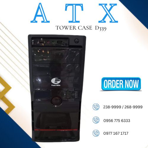 ATX Tower Casing D339 MATX Gaming Case Budget Gaming CPU Acrylic Case ...