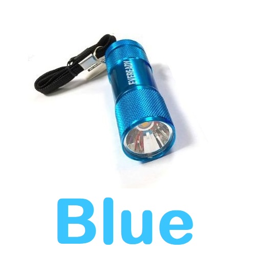 Eveready Compact LED Metal Light Flashlight Torch Flash Light Batteries ...