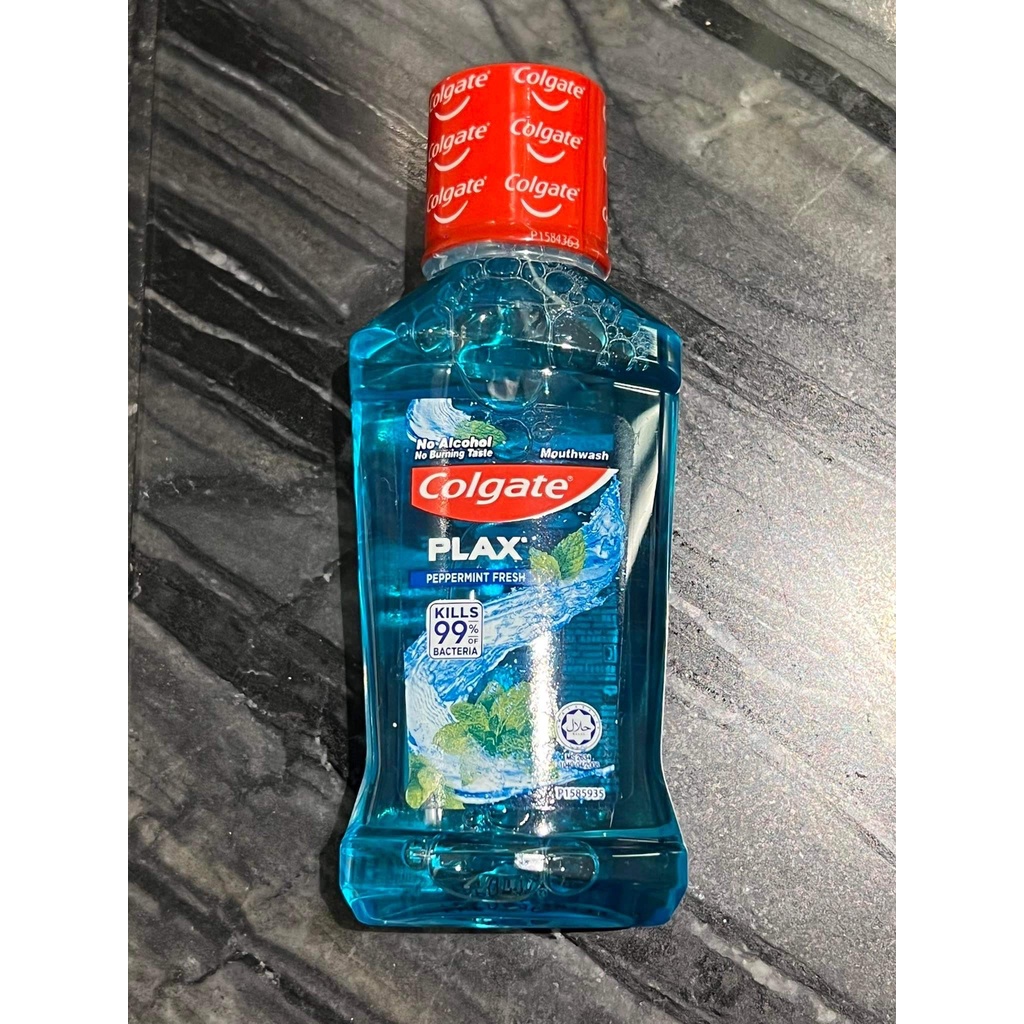 Colgate Plax Peppermint Fresh Mouthwash Antibacterial Bad Breath 60ml ...
