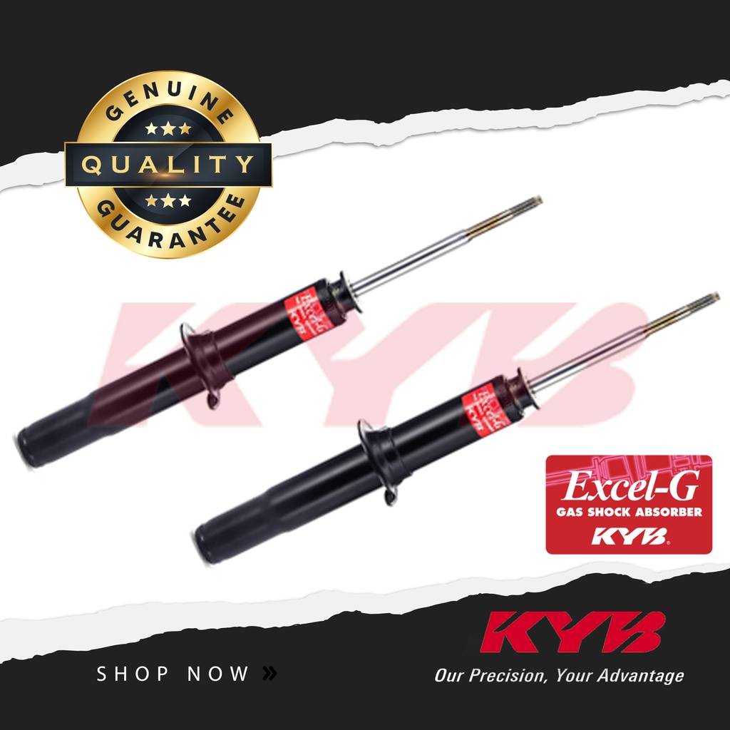 KYB KAYABA (2pcs) Gas Shock Absorber for Honda CRV RD1/RD2 1997 - 2002 - 341260 (Front Left ...