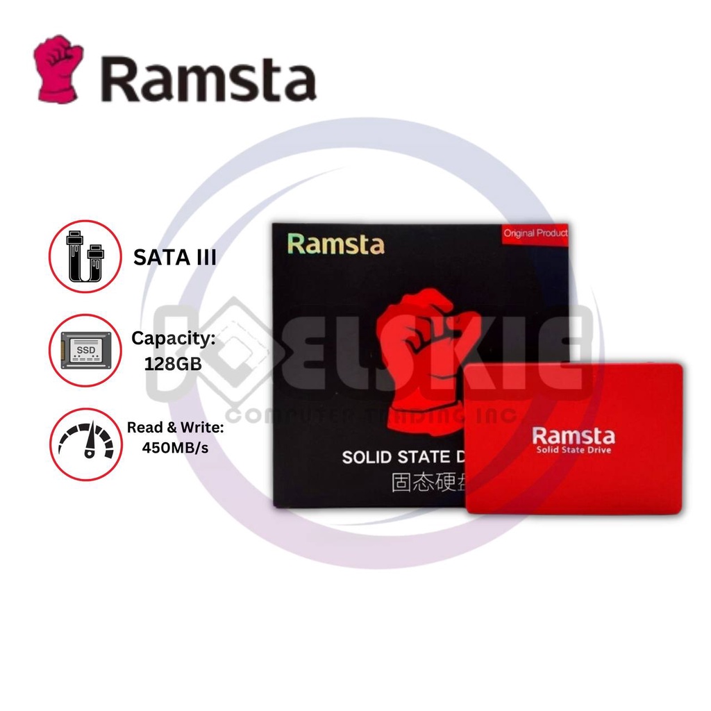 Ramsta (SSD) 128gb solid state Drive | Shopee Philippines