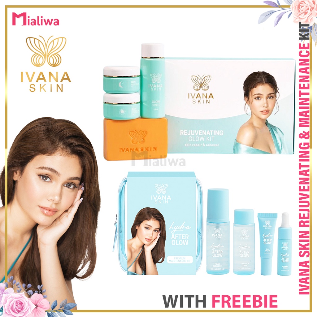 Ivana Skin Rejuvenating Set & Maintenance Kit, Exfoliating Whitening ...