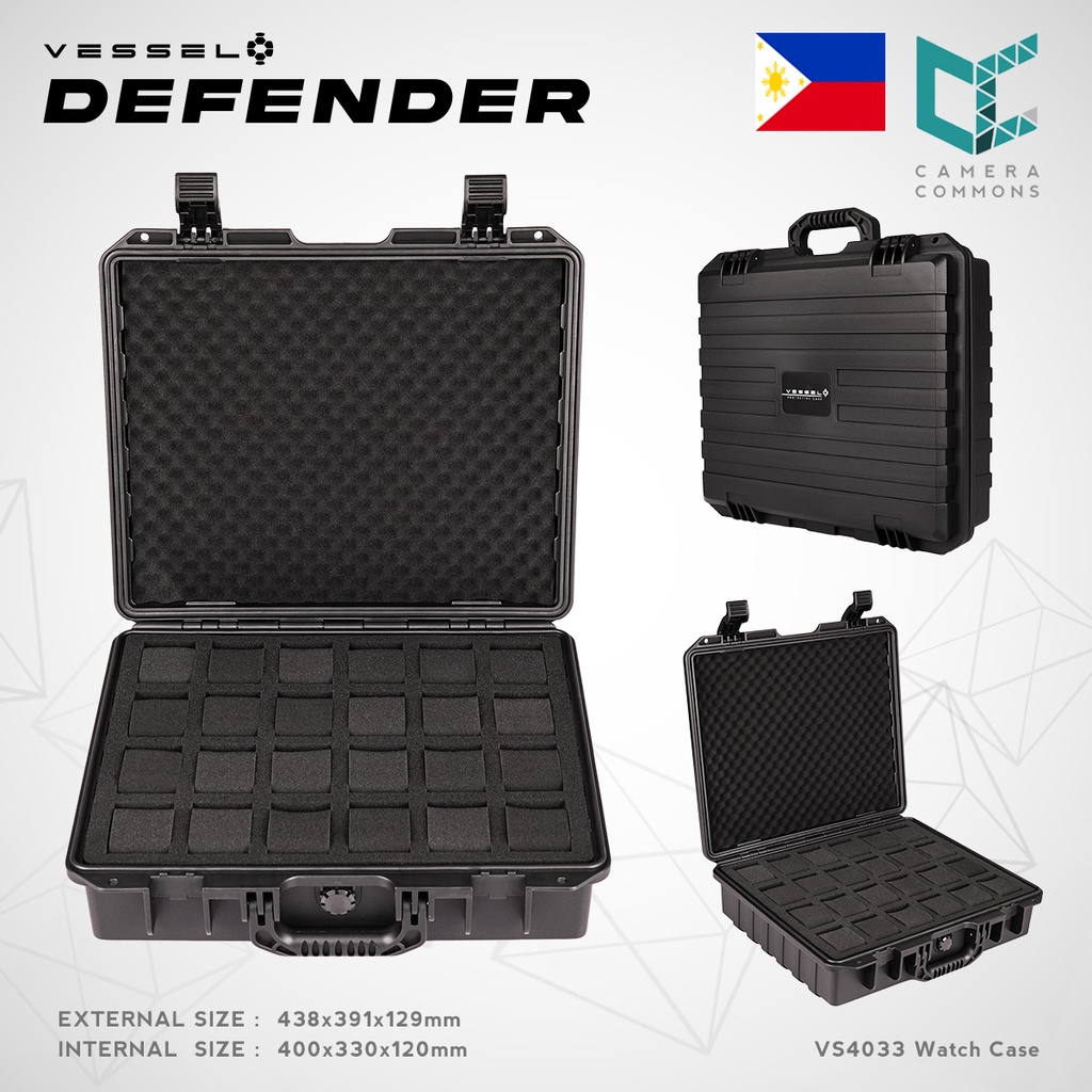 VESSEL New Watch Case Organizer Storage Hard Cases with Foam for ...