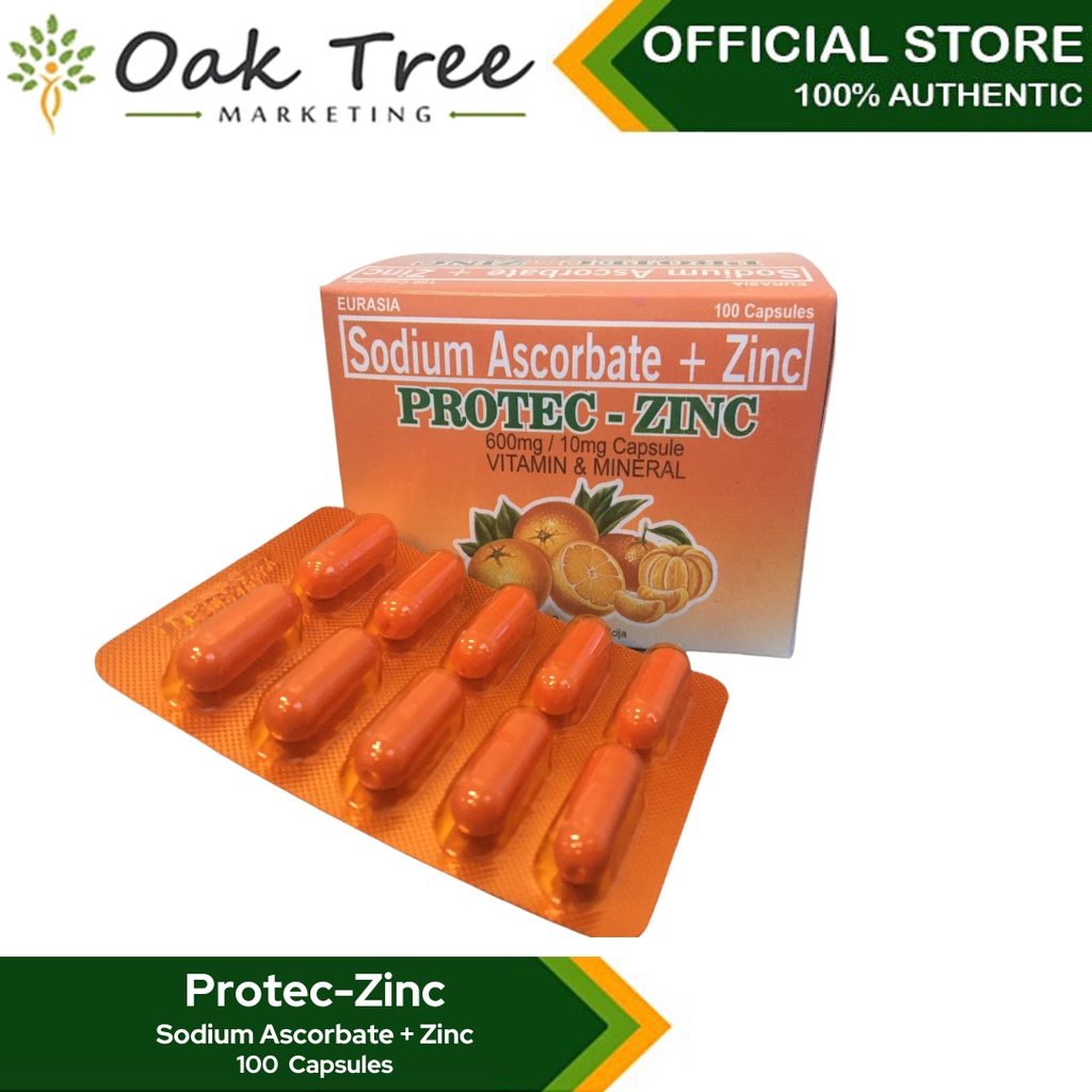 Sodium Ascorbate + Zinc (Protec-Zinc) | Shopee Philippines