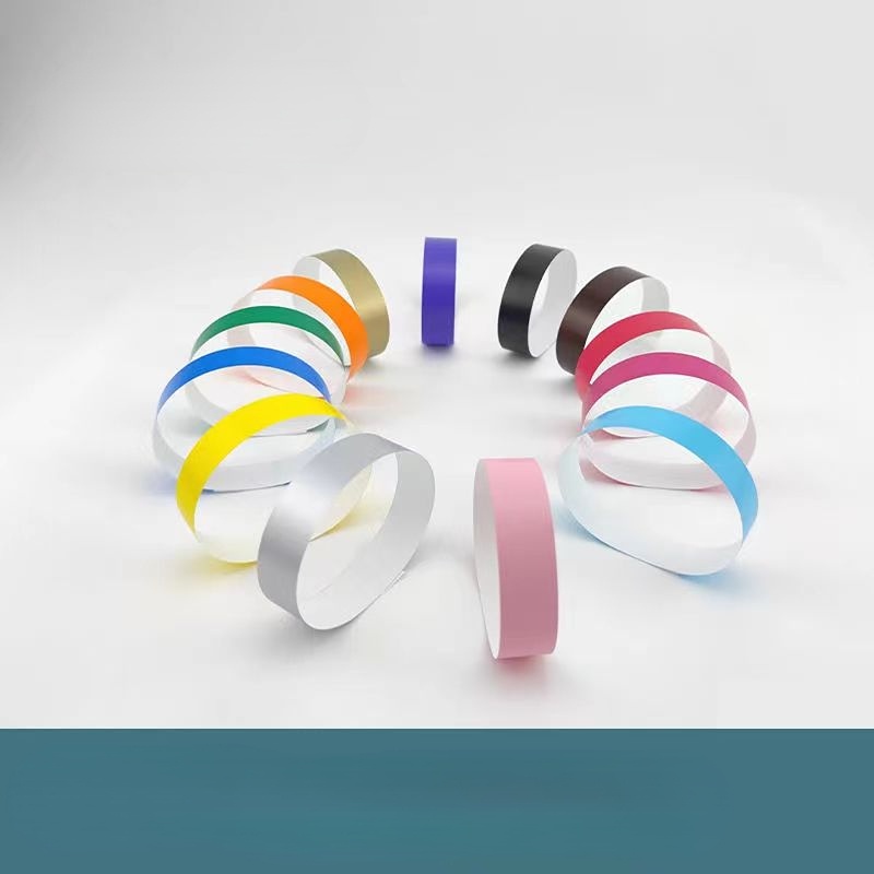 Customized Waterproof Disposable Events Wristbands Non-woven Fabric ...