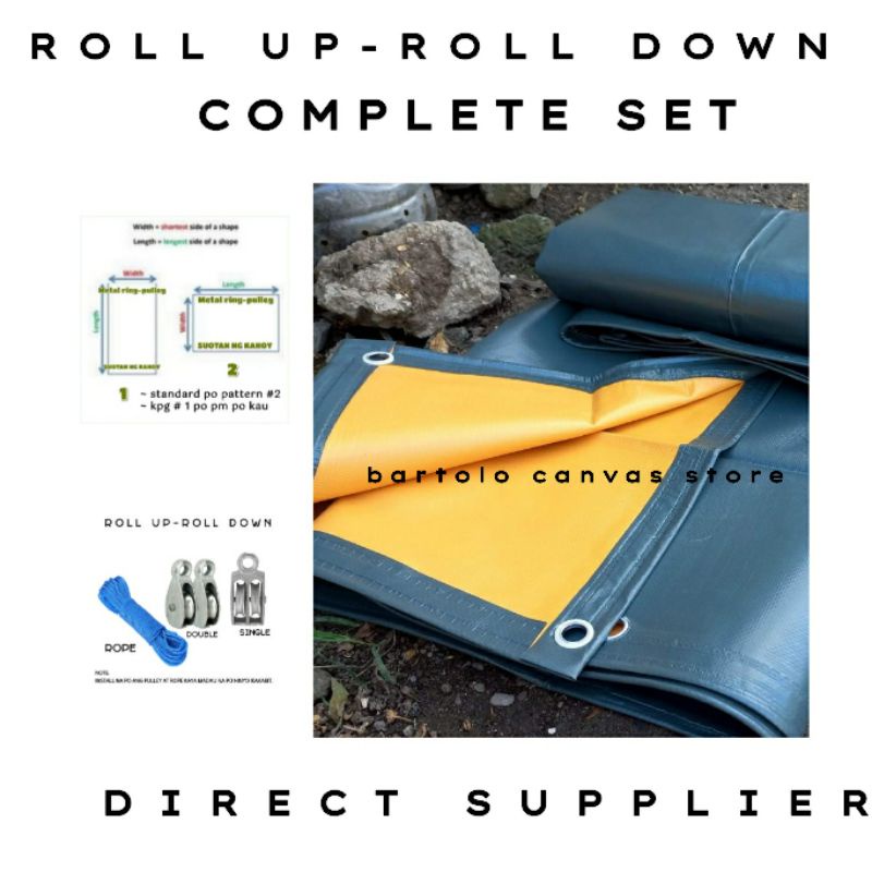 ROLL UP TRAPAL MAYAMA S400 with FREE PULLEY AND ROPE EASY RO INSTALL ...