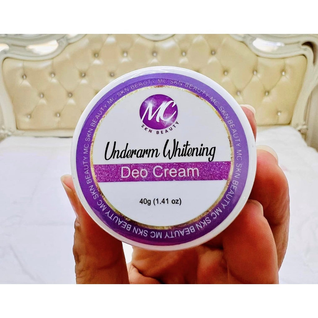 MC Skn Beauty Underarm Whitening Deo Cream New Packaging | Shopee ...