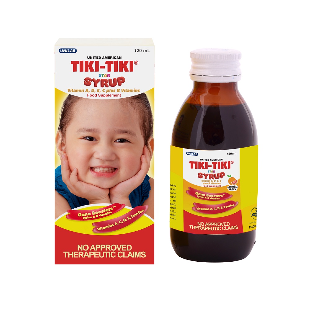 UNITED TIKI TIKI Star Syrup 120ml | Shopee Philippines
