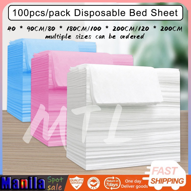 MTL 100pcs 80-180CM120*200CM Massage Table Sheets Sets Disposable SPA ...