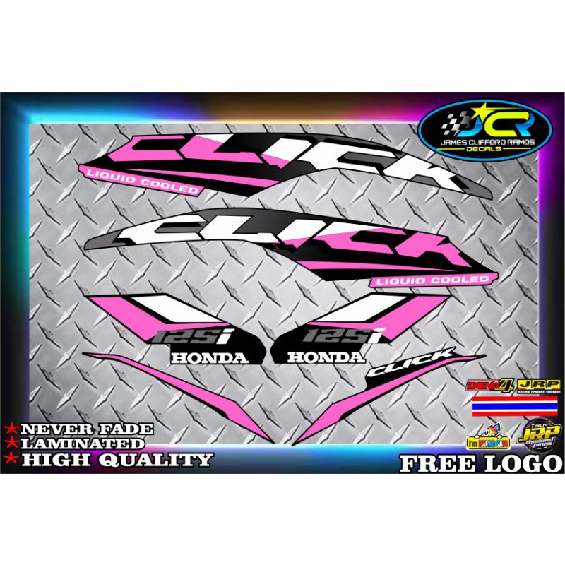 Honda Click 125 i v2 Stock Decals Stickers | Shopee Philippines
