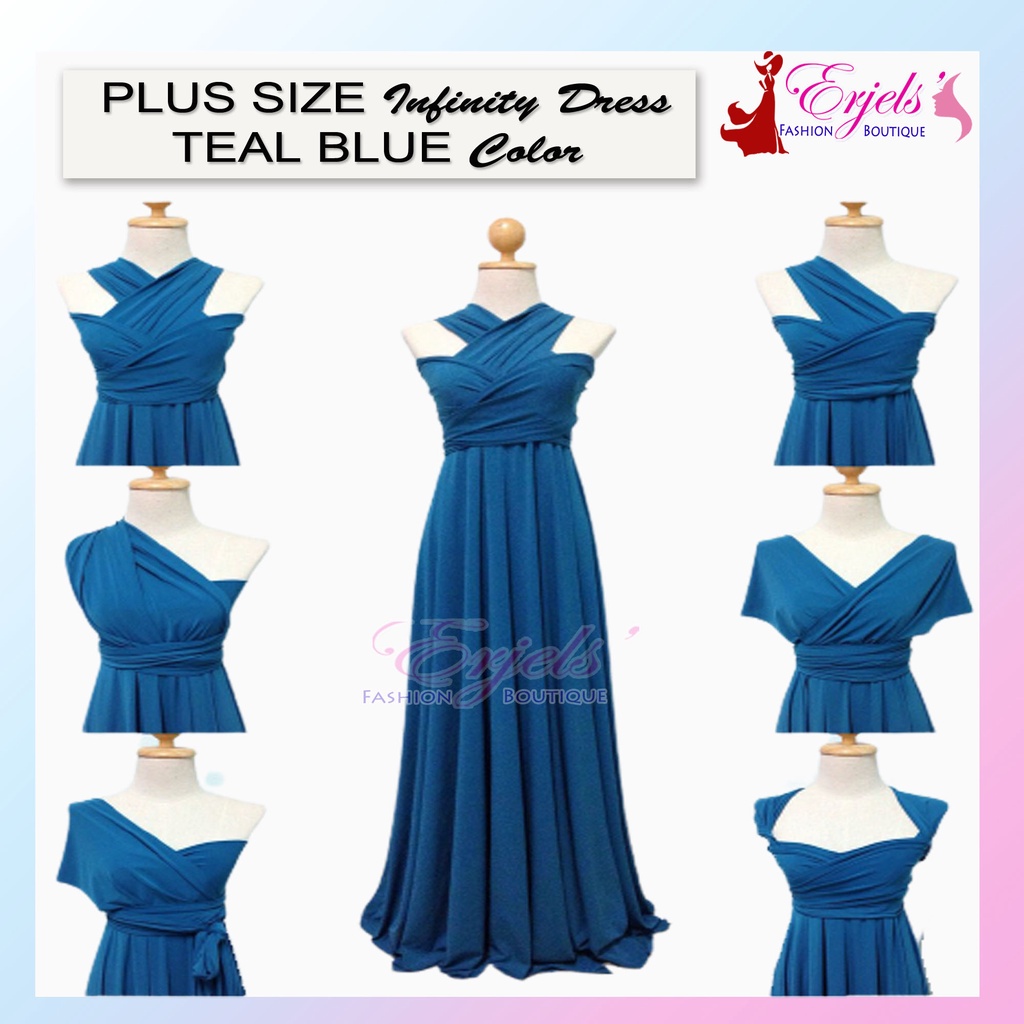 PLUS SIZE Infinity Dress With Tube Floor Length | Can fit to 34-42 ...