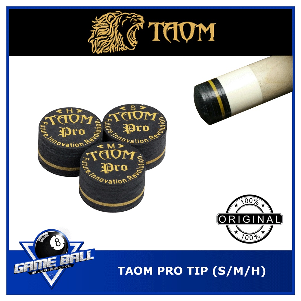 Taom Pro Pool Cue Tip (S/M/H) | Shopee Philippines